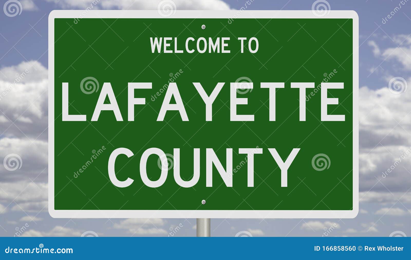 Map Of Lafayette County In Wisconsin State On White Background. Single ...