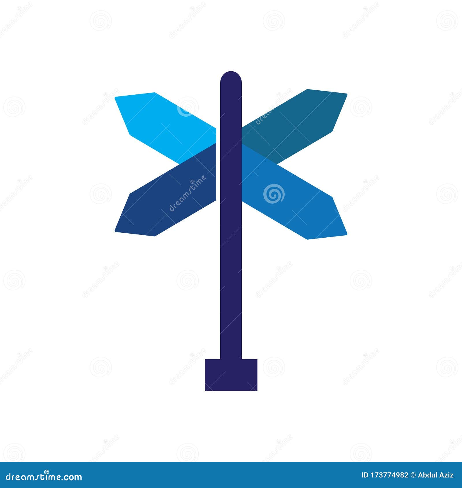 Road sign logo vector stock vector. Illustration of isolated - 173774982