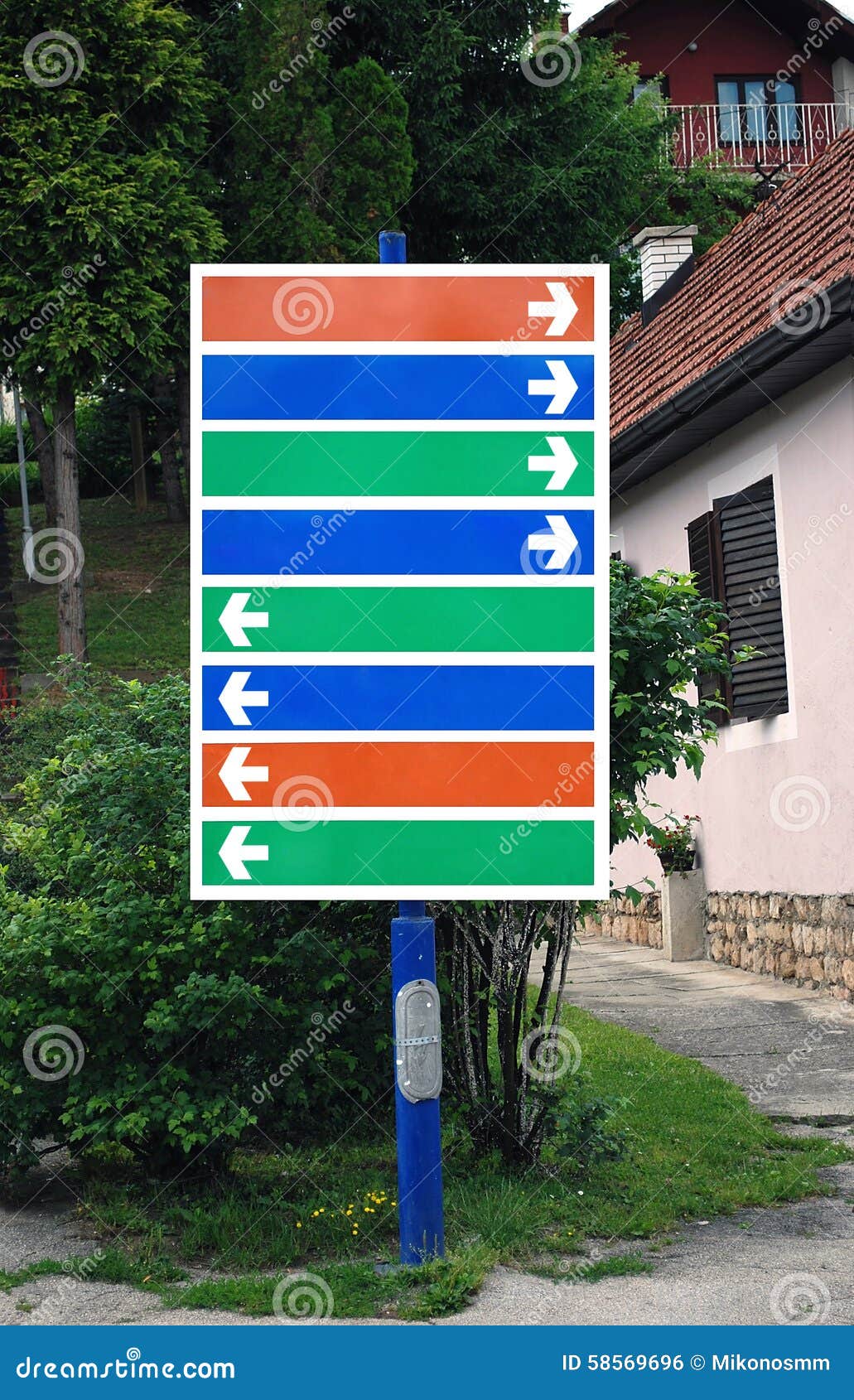 Road Sign Stock Photo - Image: 58569696