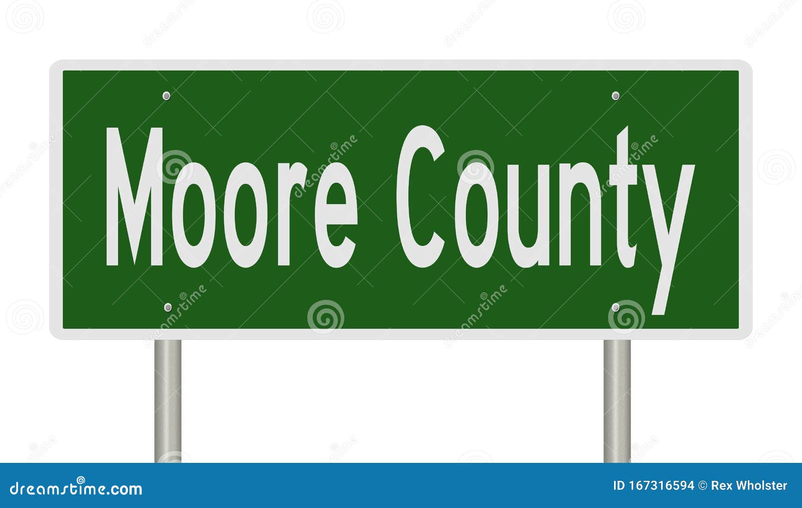 Road sign for Moore County stock illustration. Illustration of moore ...