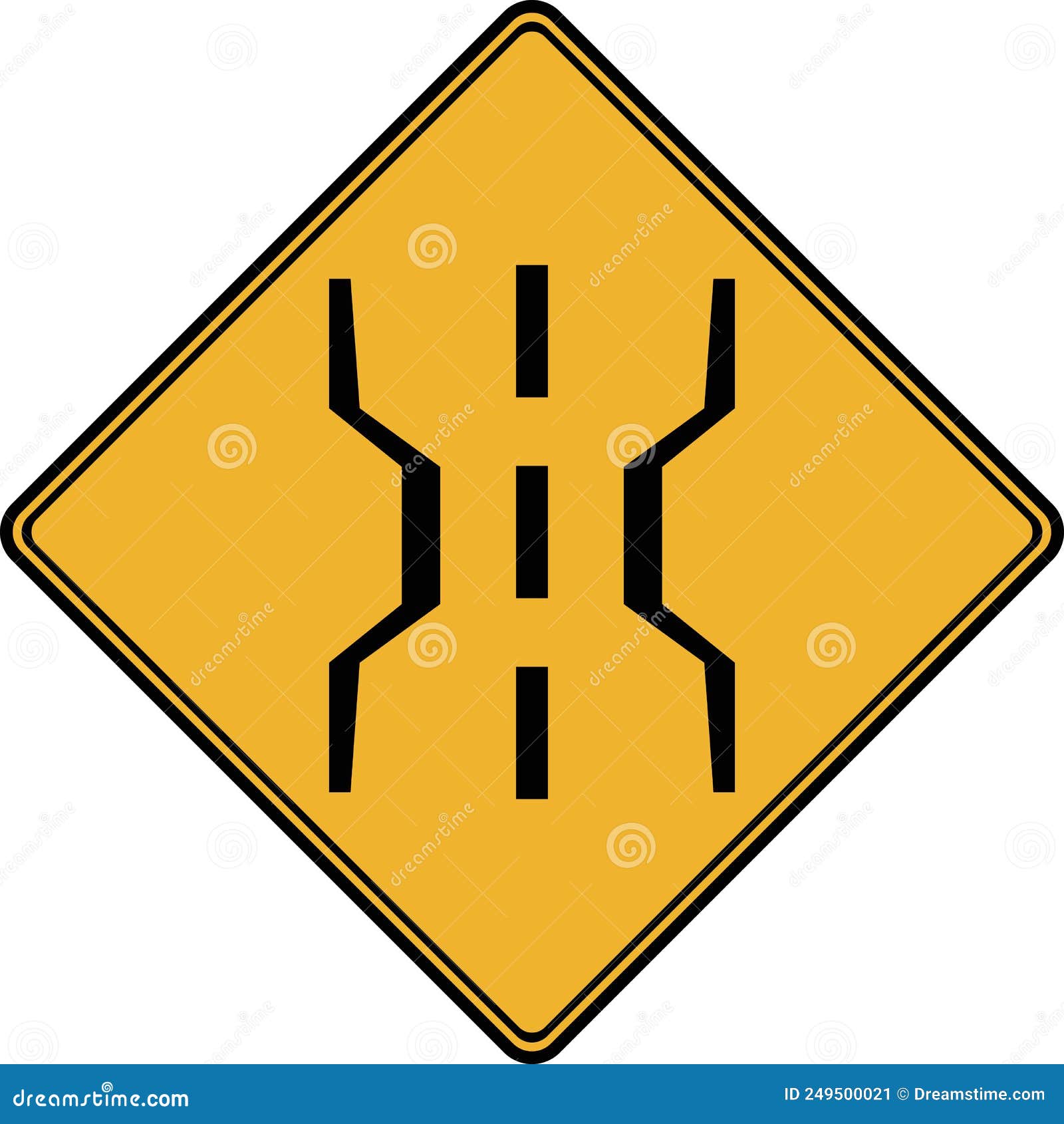 Bridge Ahead Colored Icon. Element Of Road Signs And Junctions Icon For ...