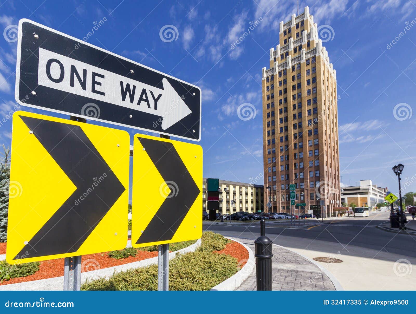 Road sign in Niagara stock image. Image of street, traffic - 32417335