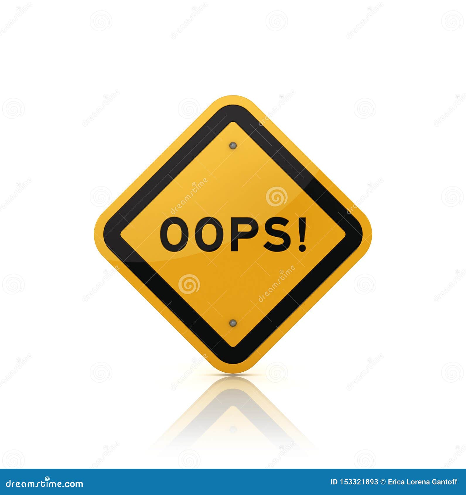 Road Sign with OOPS! Word stock illustration. Illustration of point ...