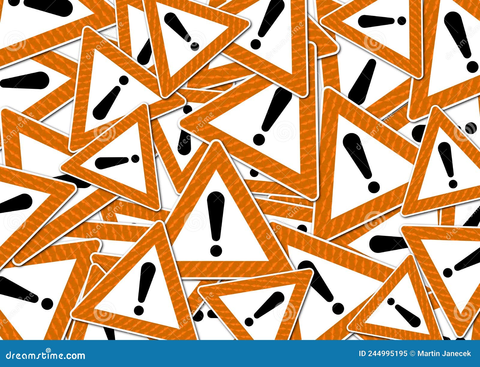 Other Hazards, Warning Sign In 3D, 3D Work And 3D Image Stock ...