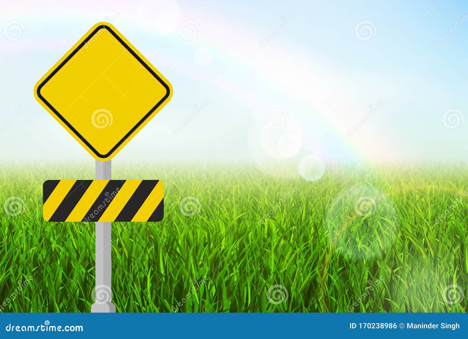 Road sign. stock photo. Image of board, follow, authority - 170238986