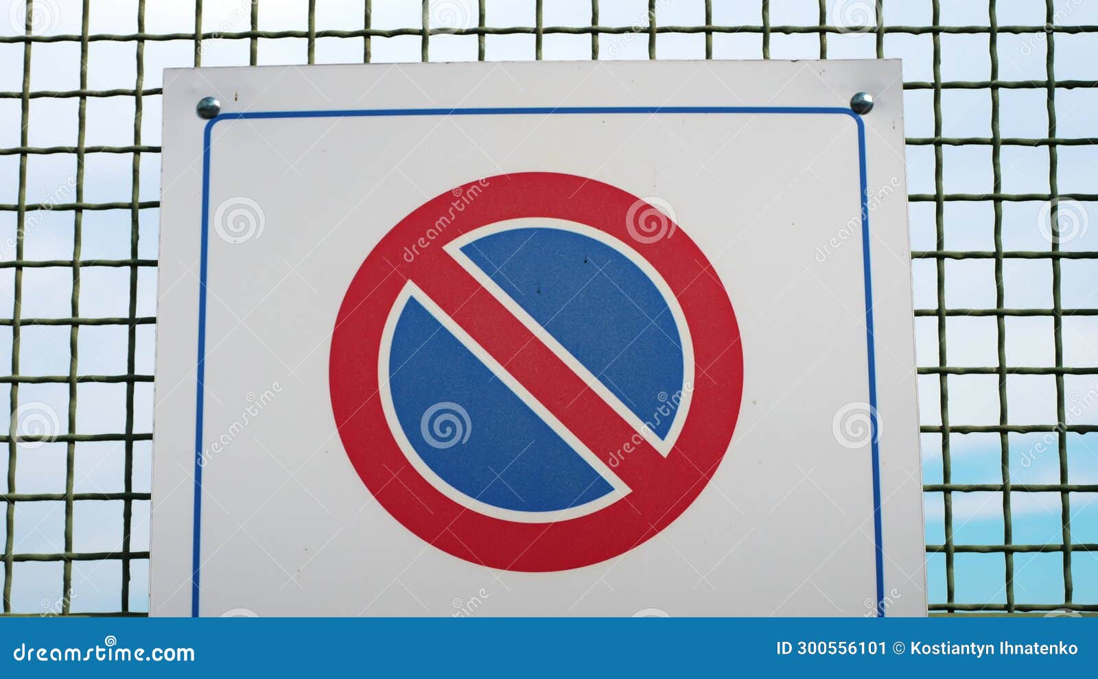 Road Sign. Parking Forbidden. No Parking. Close-up. Stock Video - Video ...