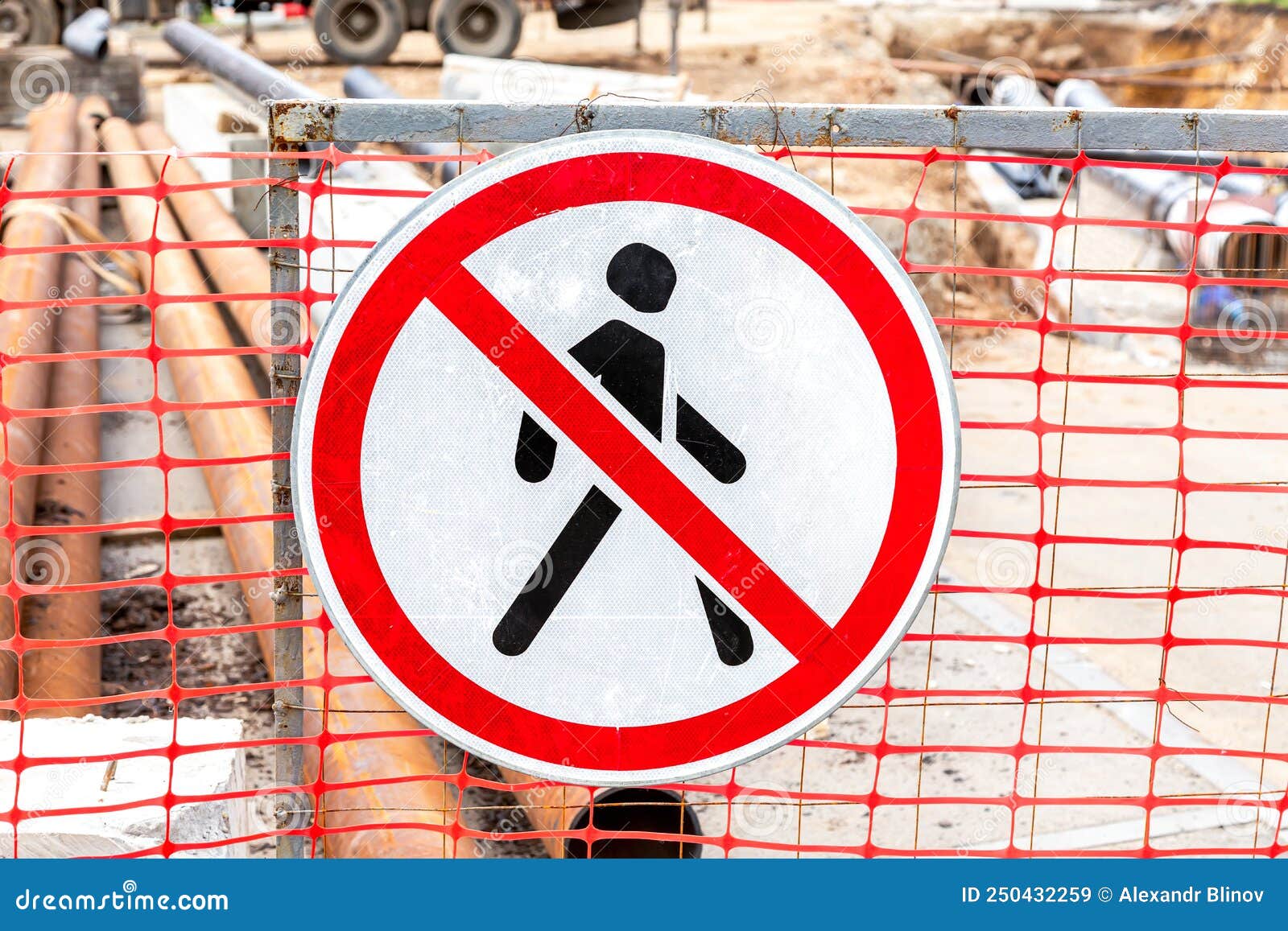 Road Sign Passage is Prohibited. the Passage is Closed Stock Image ... Road Sign Passage is Prohibited. the Passage is Closed Stock Image ...