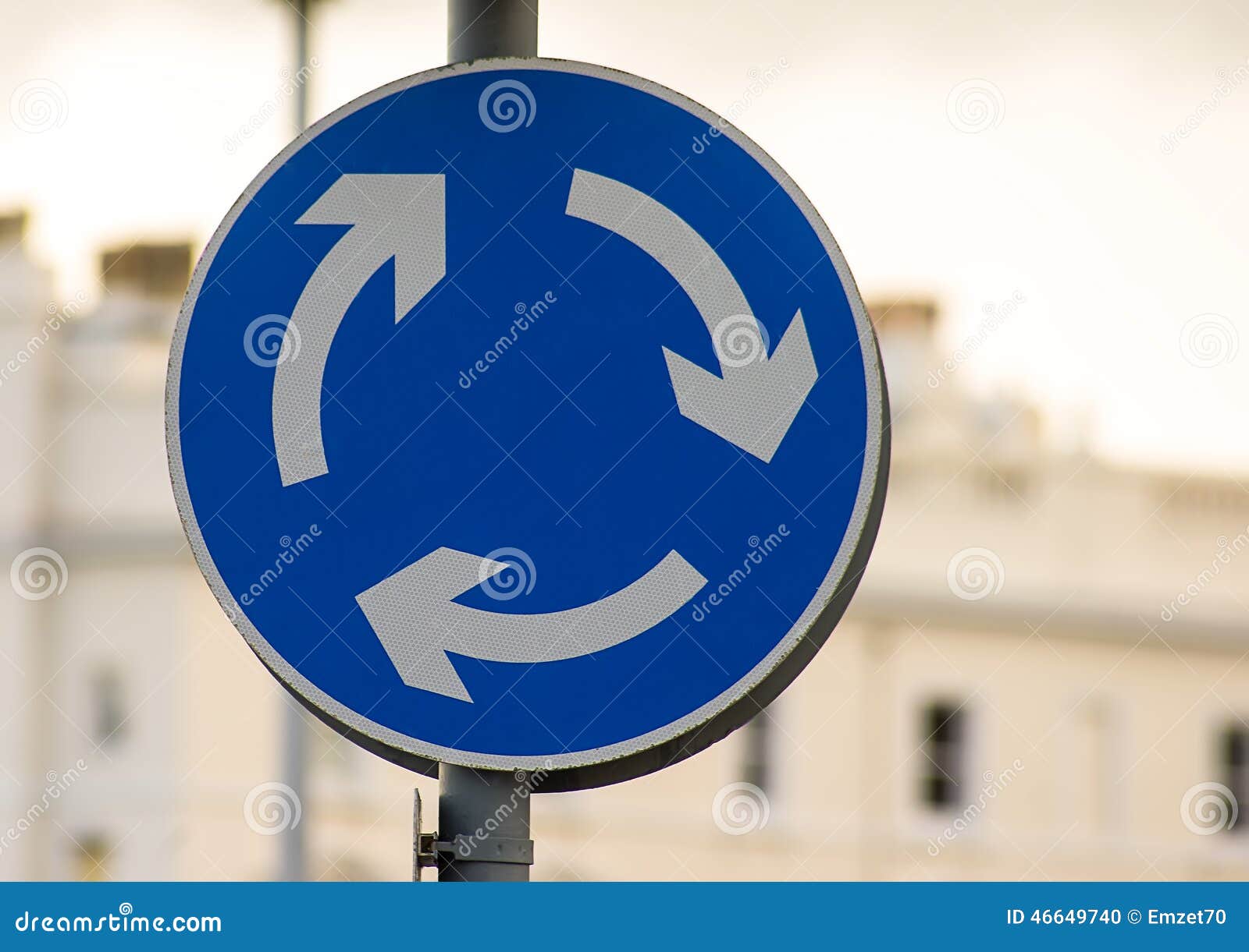 Mini Roundabout Sign Stock Image | CartoonDealer.com #139766209