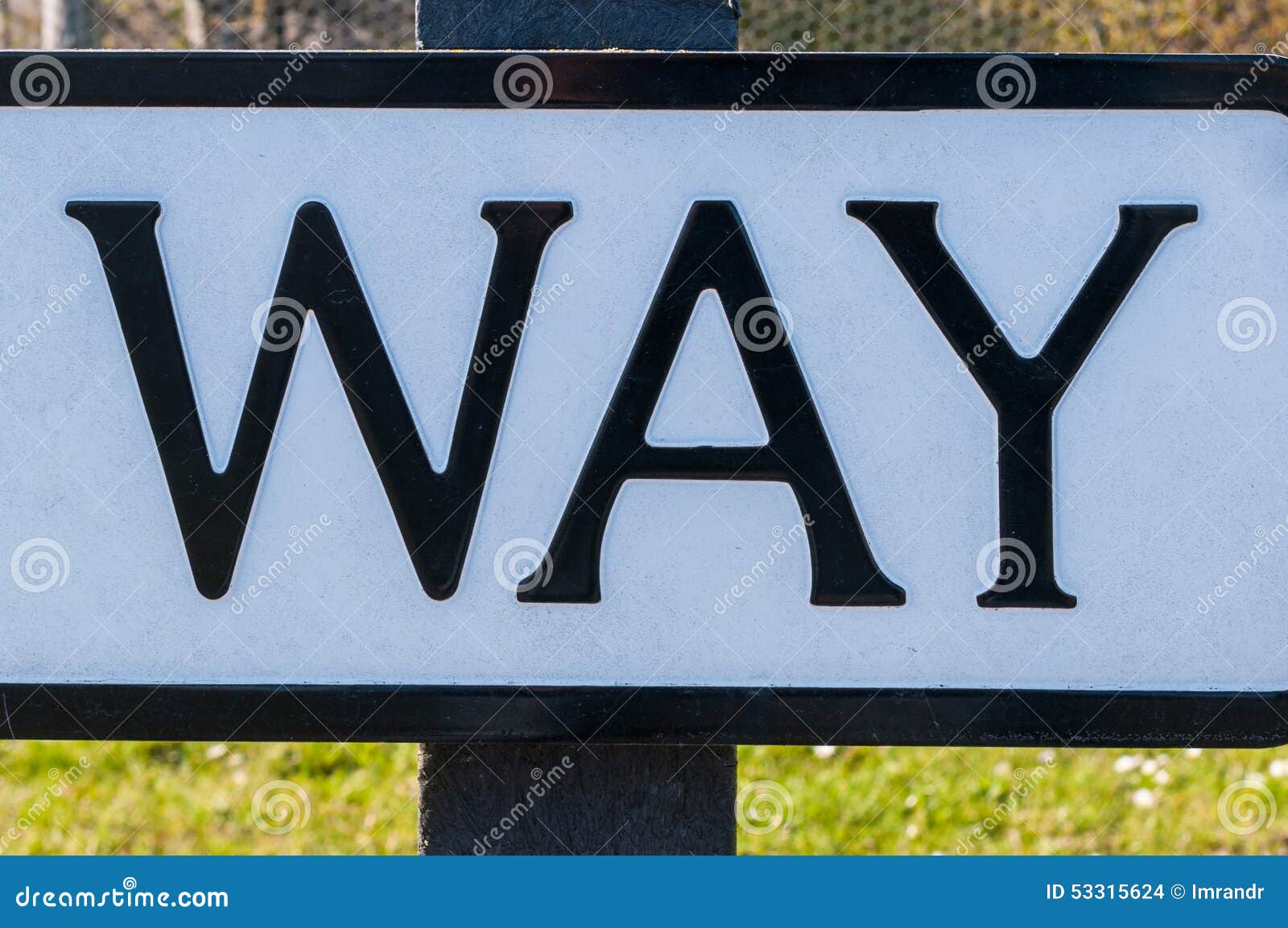 Road Sign Saying that Way and this Way and Another Way Stock Photo ...
