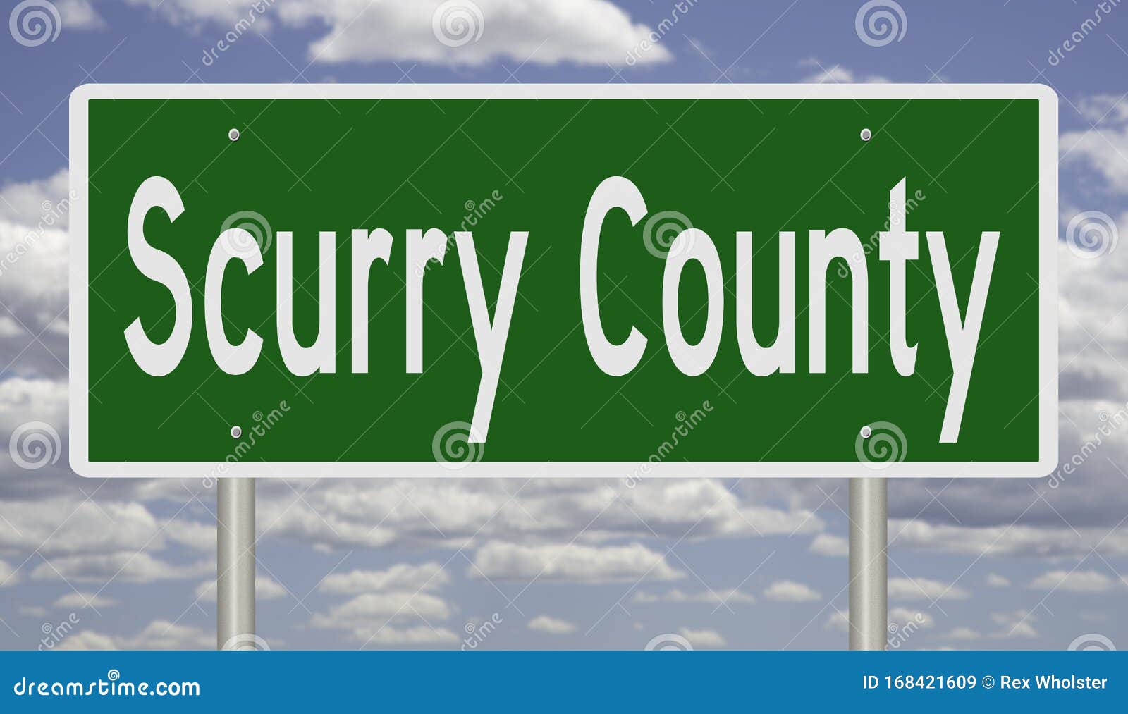 Road Sign for Scurry County Stock Image - Image of street, states ...