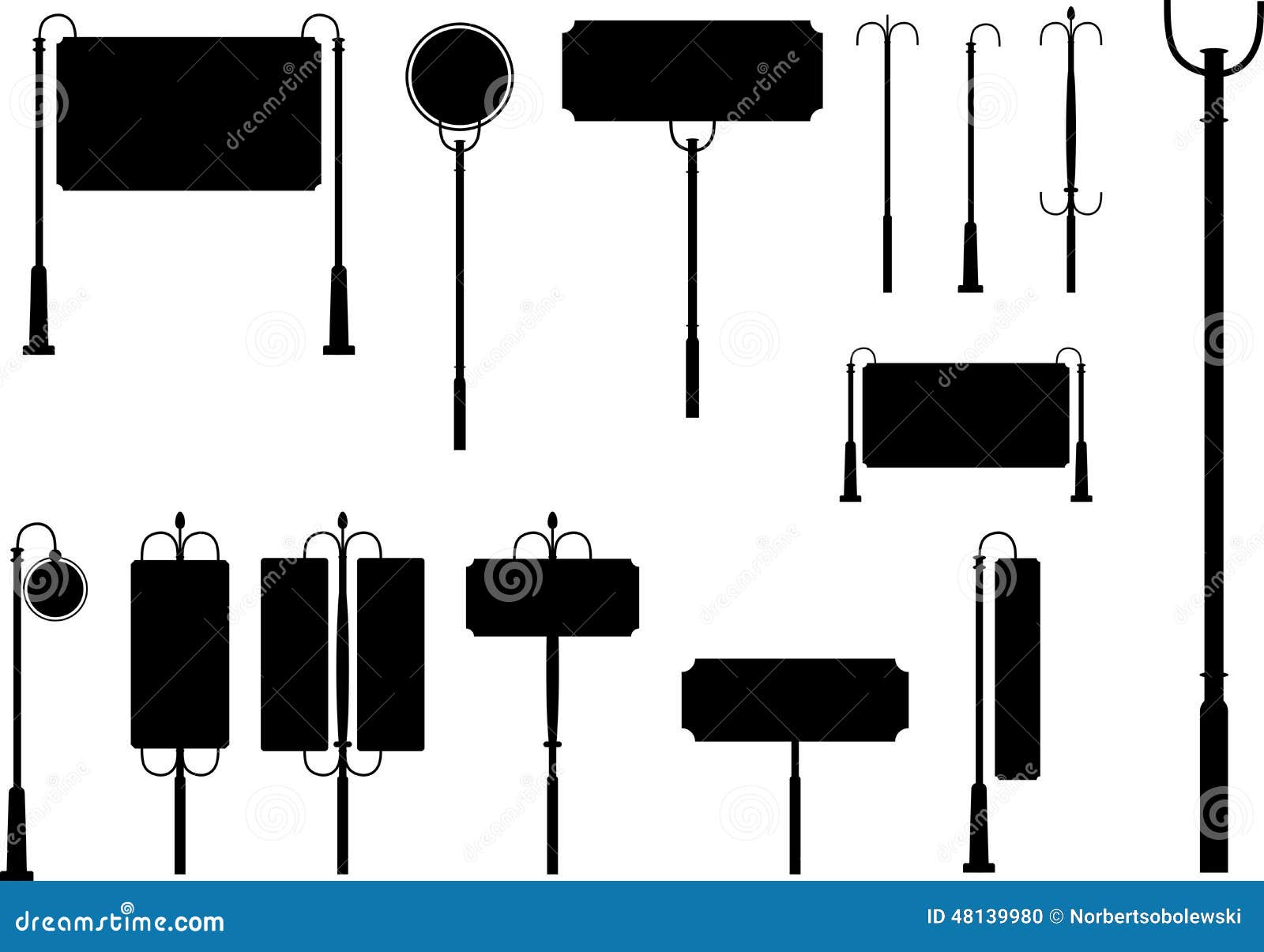 Road sign stock vector. Illustration of advertise, information - 48139980