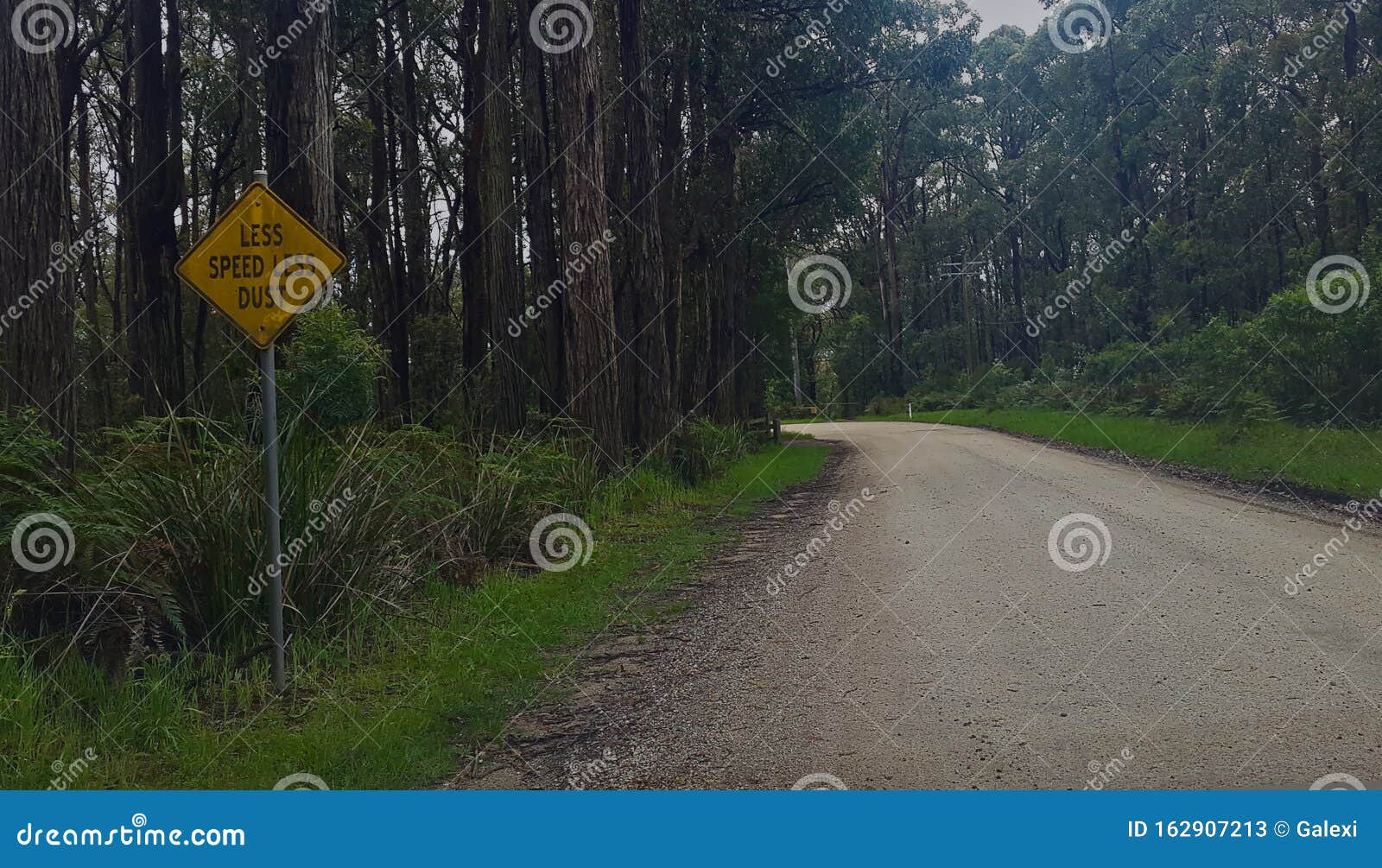 Road Sign of less Speed less Dust Stock Image - Image of rapid ...