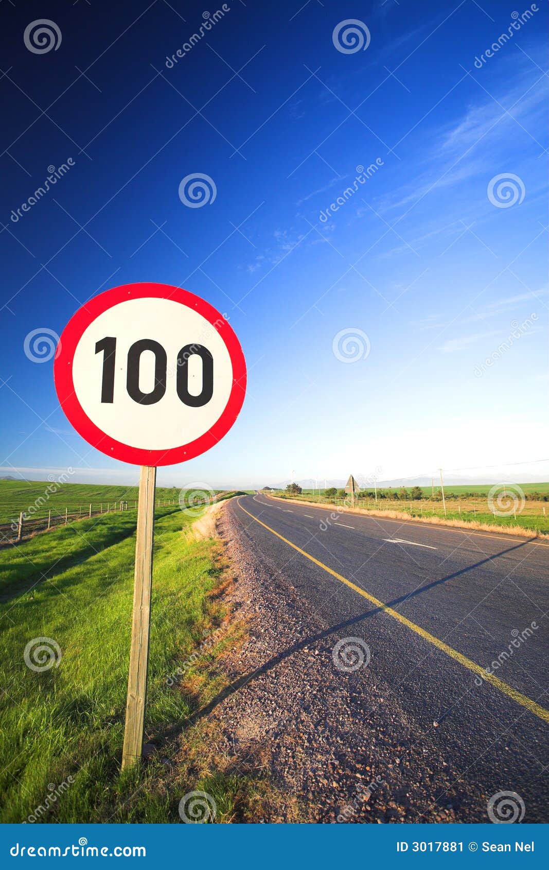 Road sign for speed limit stock image. Image of polarized - 3017881