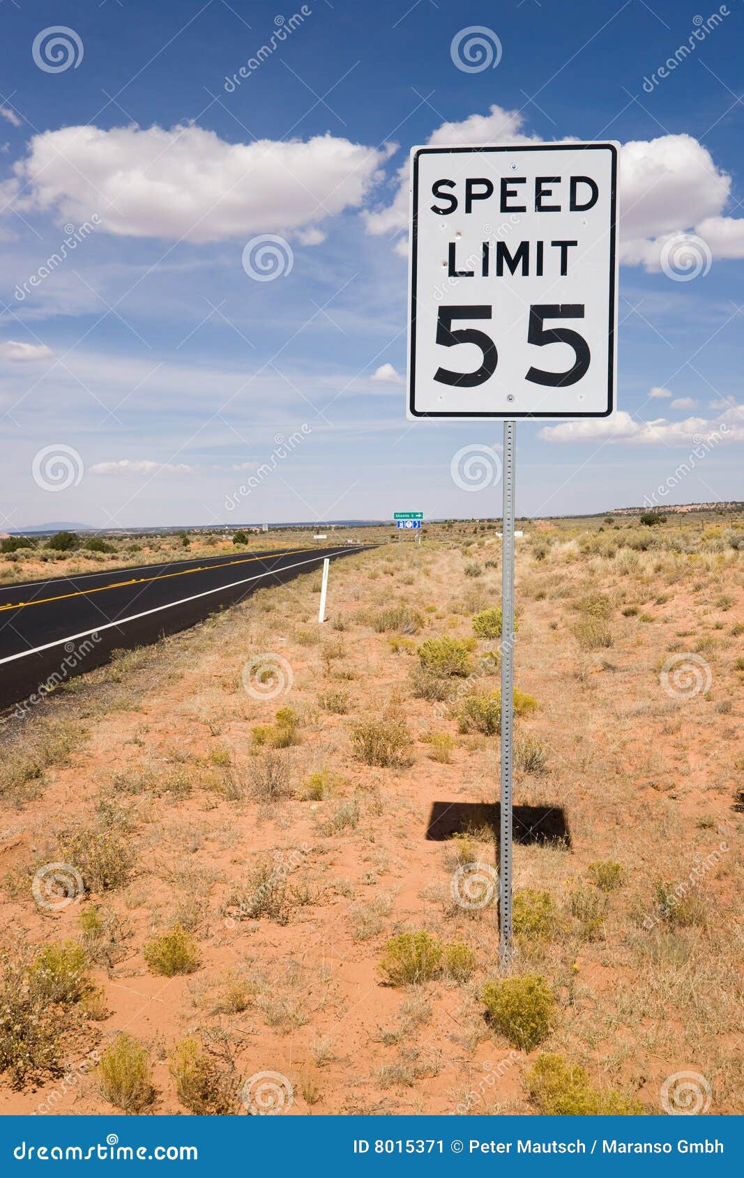 Road sign speed limit 55 stock image. Image of cloudscape - 8015371