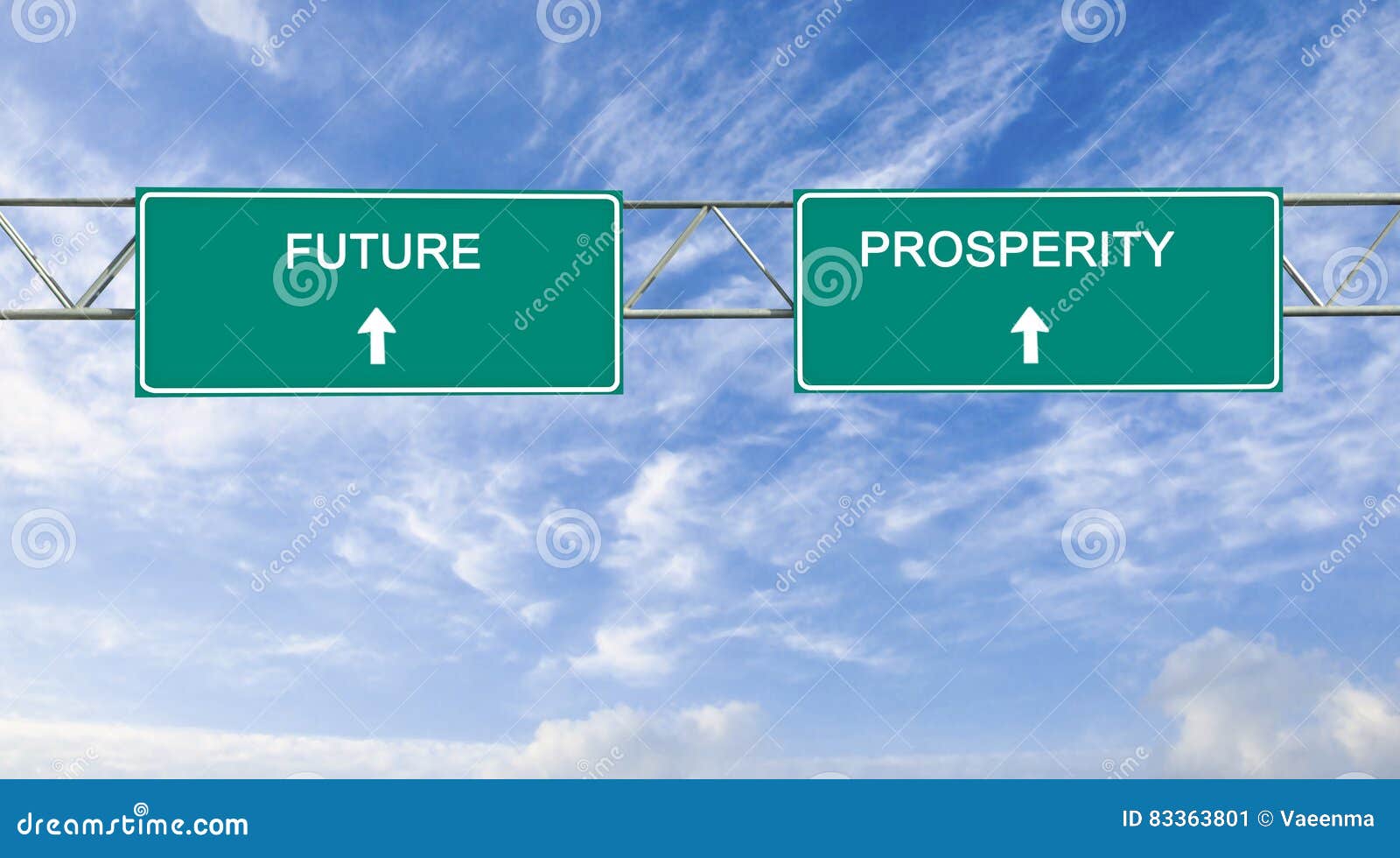 Future and prosperity stock image. Image of success, road - 83363801