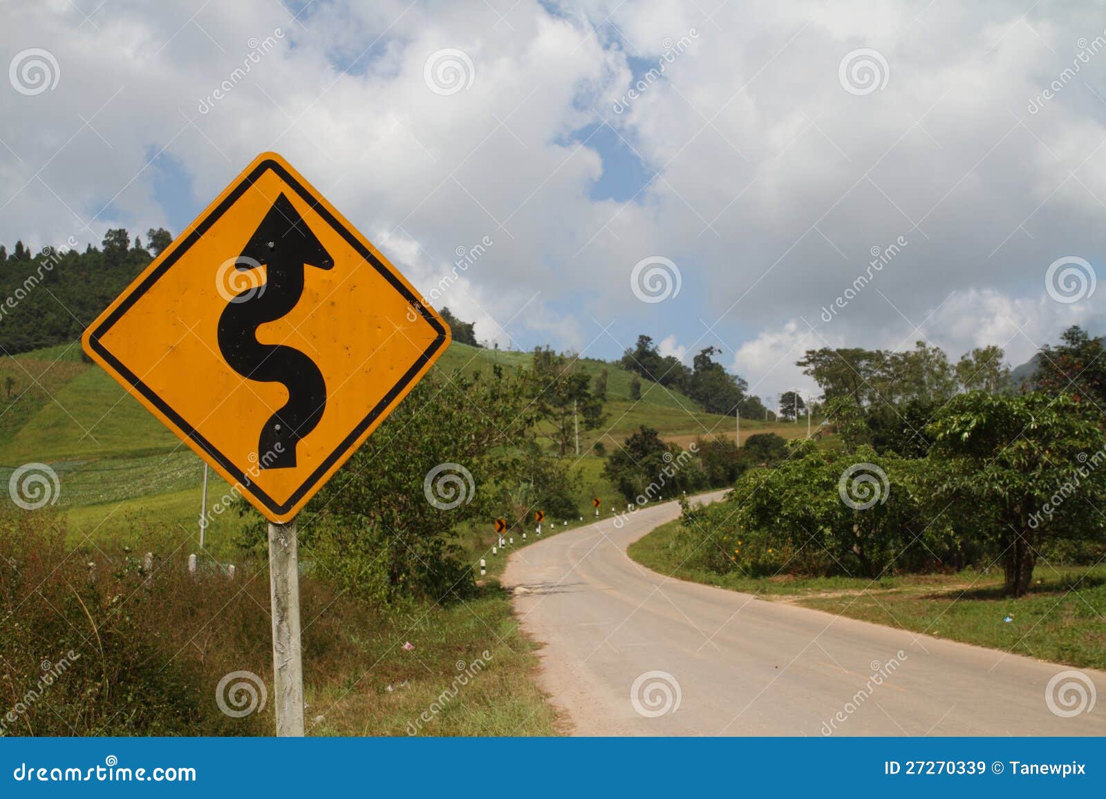 345 Road Sign Uphill Stock Photos - Free & Royalty-Free Stock Photos ...
