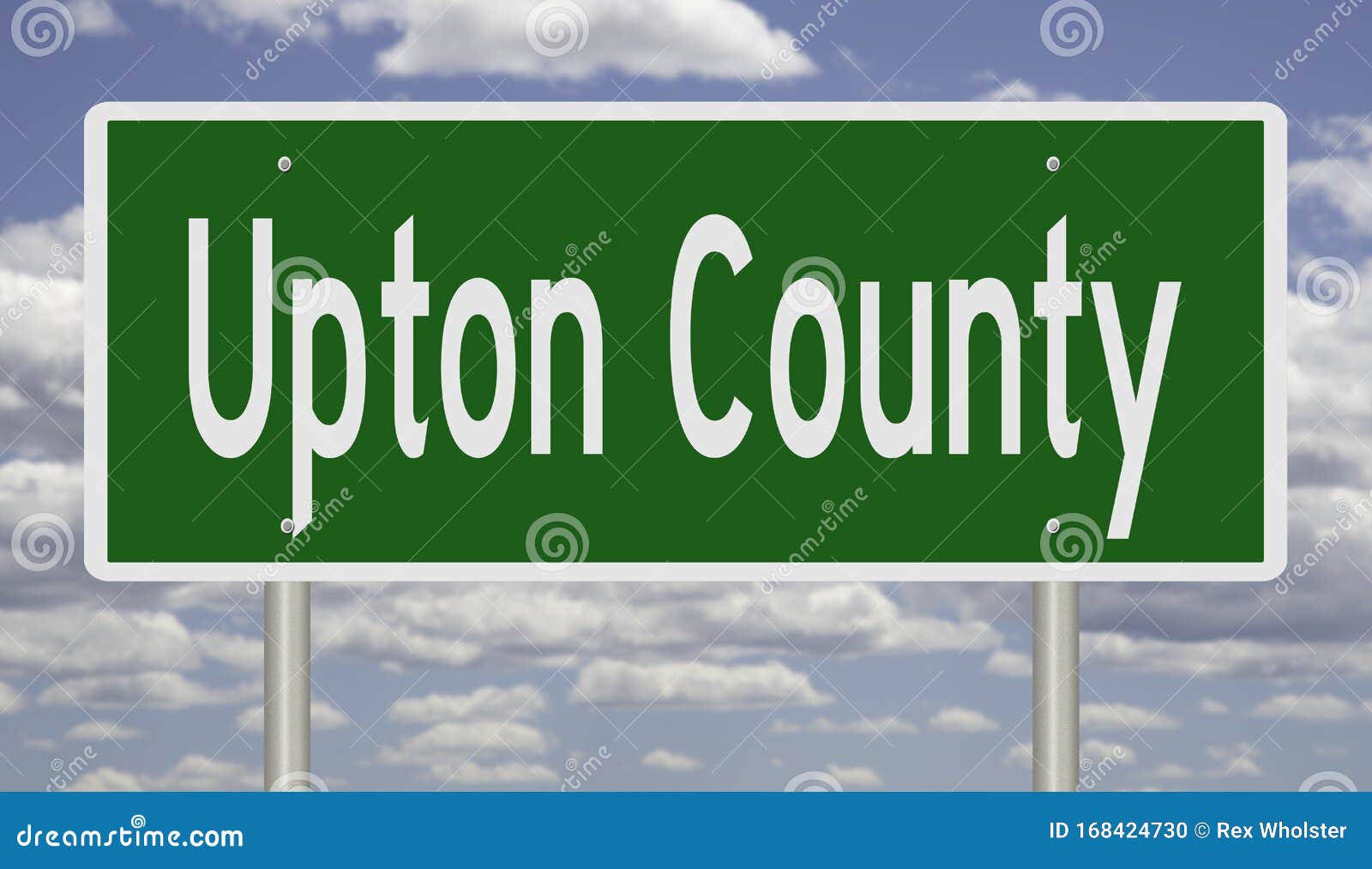 Road sign for Upton County stock illustration. Illustration of graphic ...