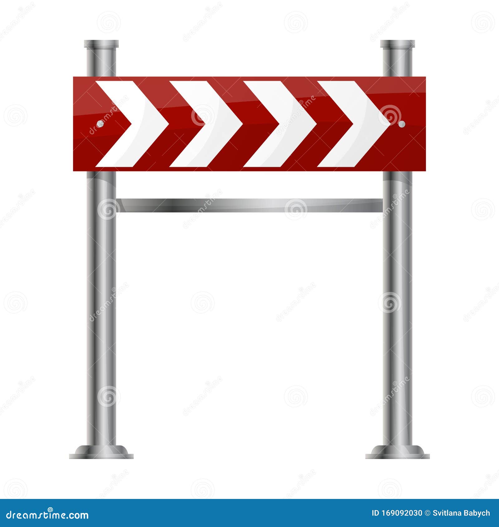Road Sign Vector Icon.Cartoon Vector Icon Road Sign Isolated on White ...