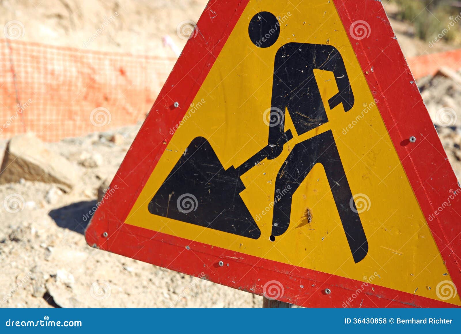 Road Sign stock photo. Image of highway, road, work, africa - 36430858