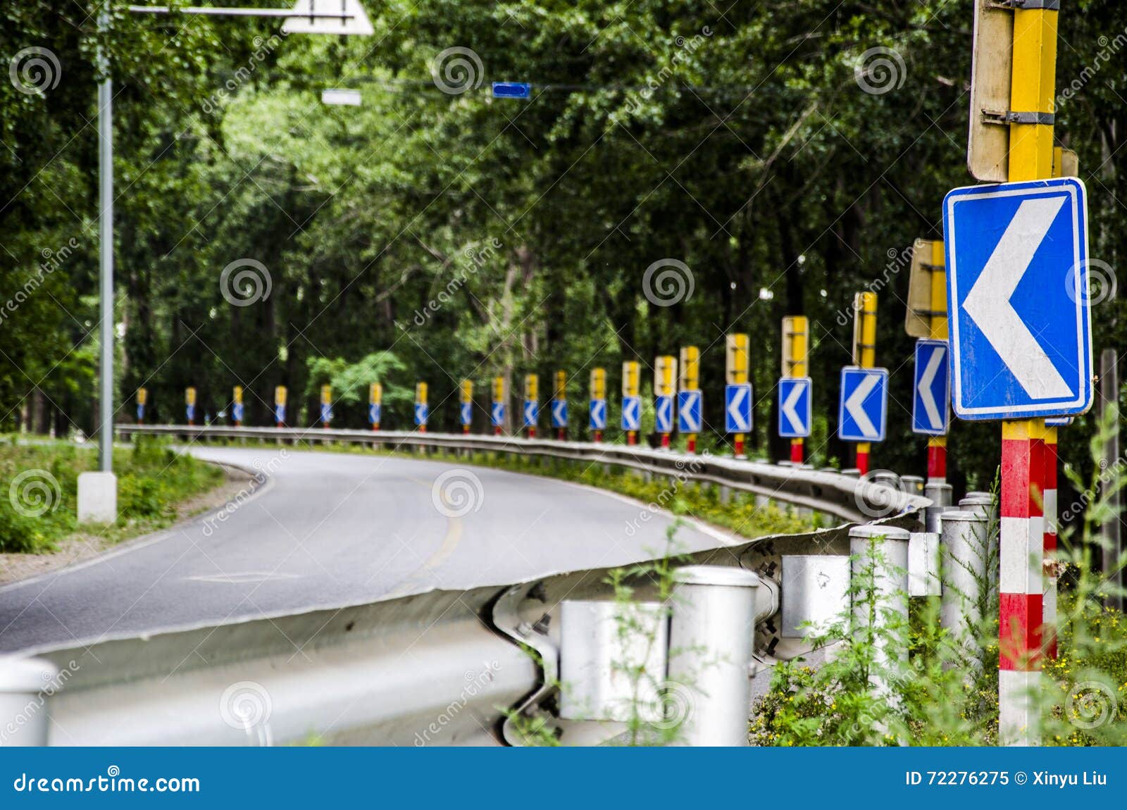 Road Signal board stock image. Image of bridge, tree - 72276275