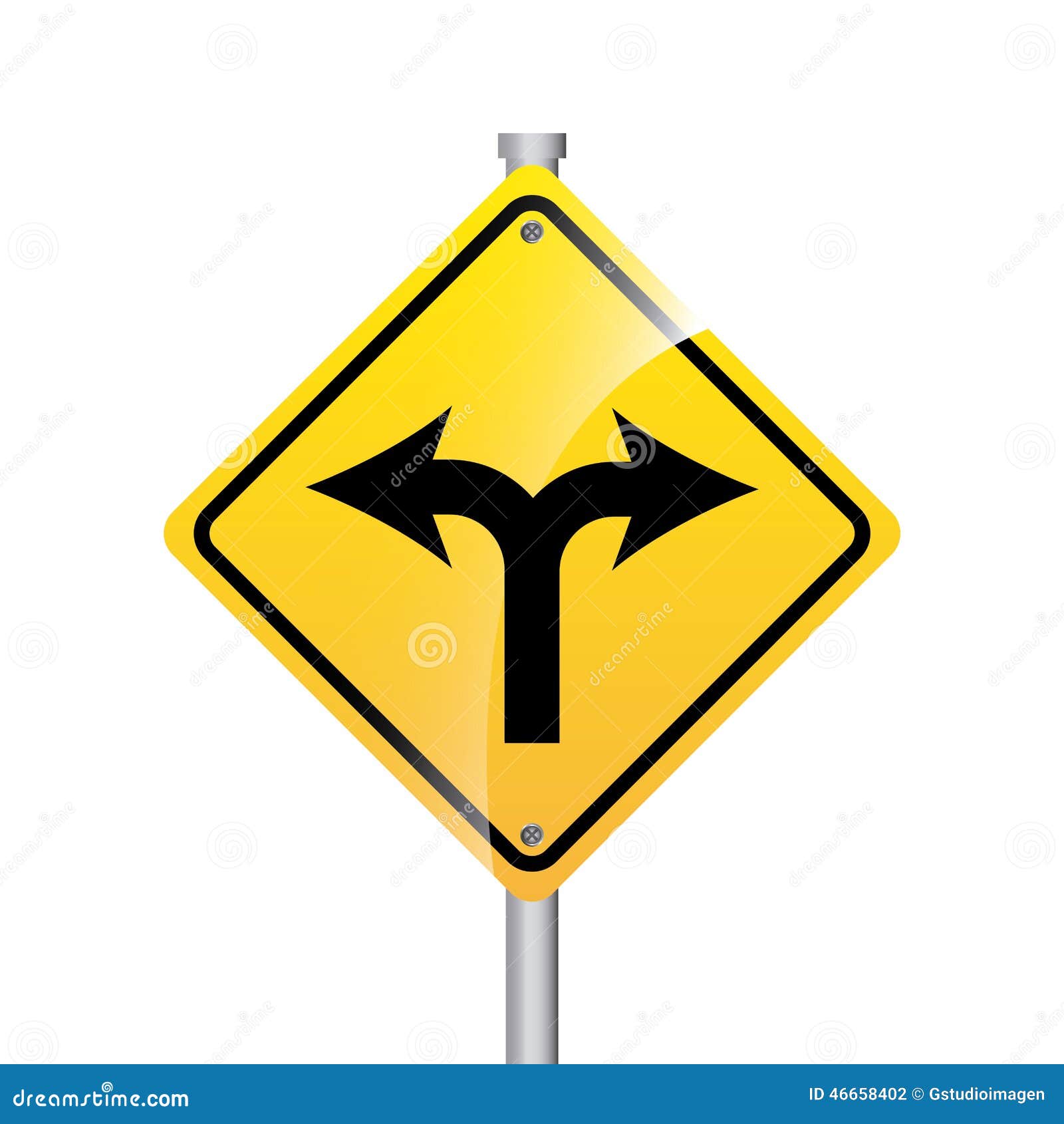 Road signal design stock vector. Illustration of color - 46658402