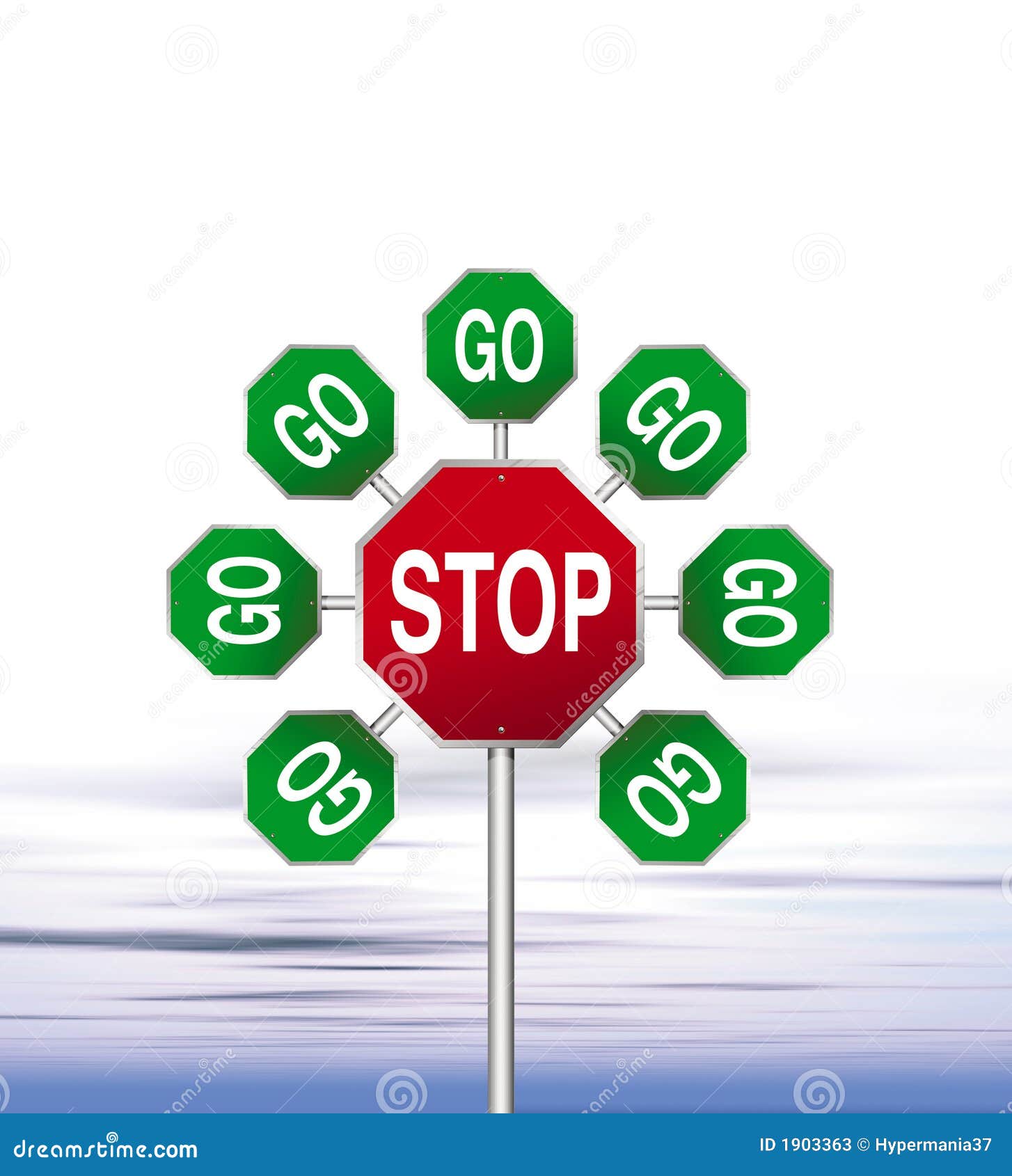 Stop Go Traffic Road Signs Stock Illustrations – 142 Stop Go Traffic ...
