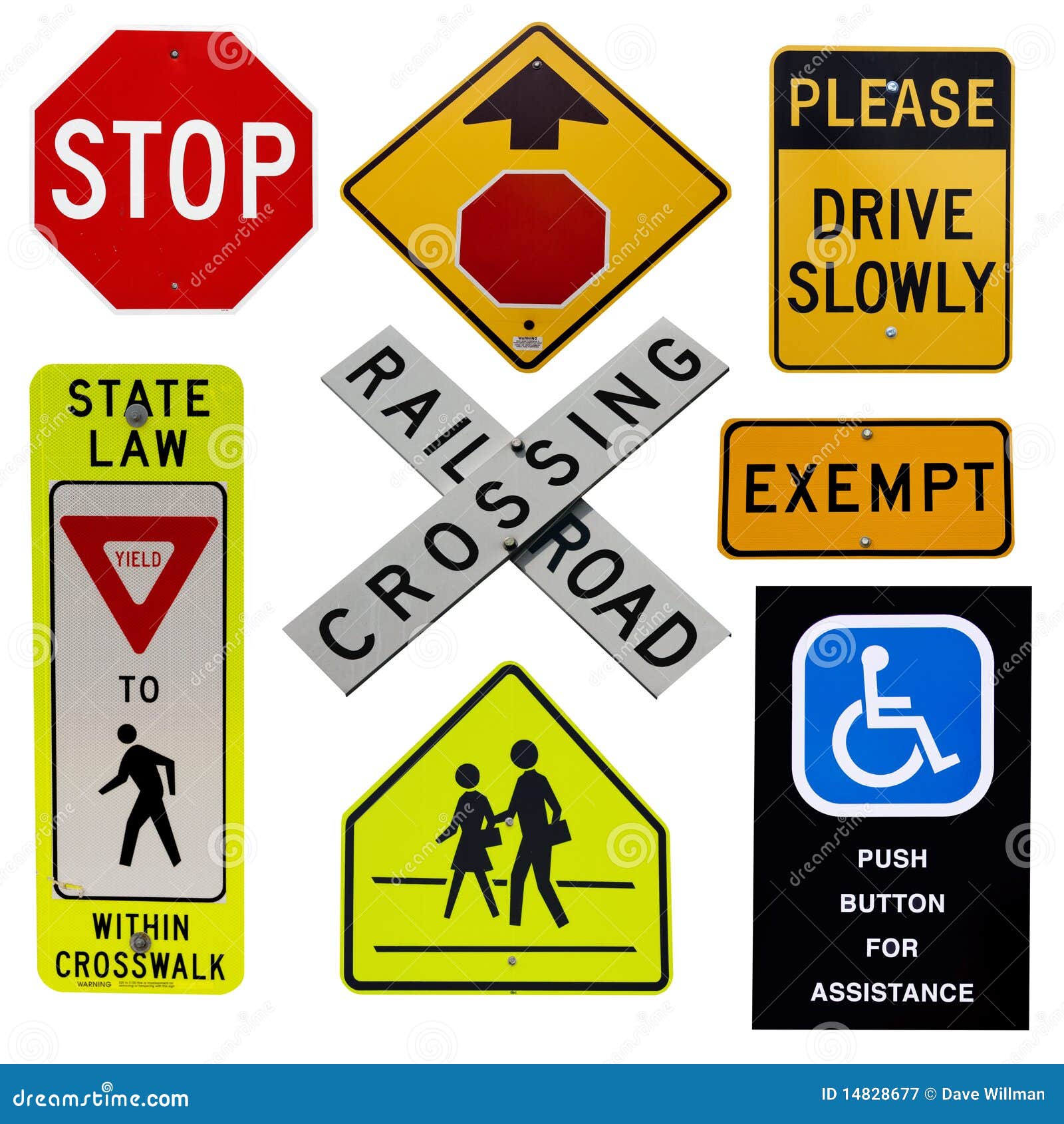 Road signs collection stock illustration. Illustration of isolated ...