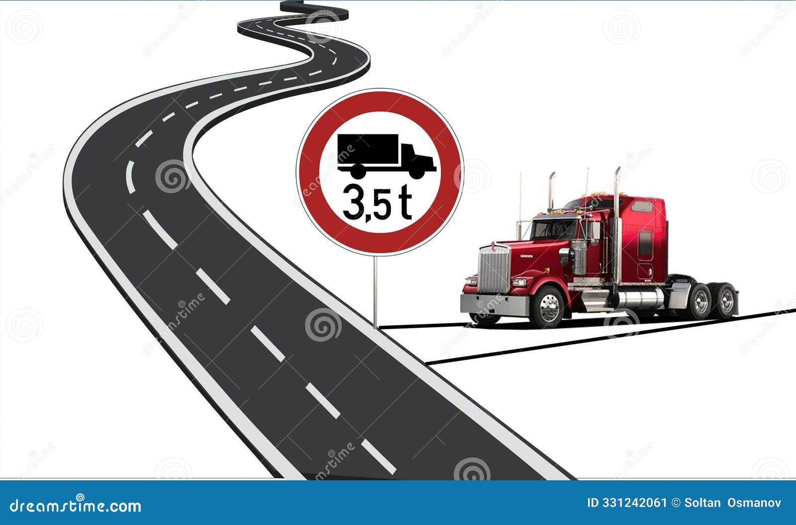 Road Signs for Multi-purpose Use. Illustration. Stock Illustration ...
