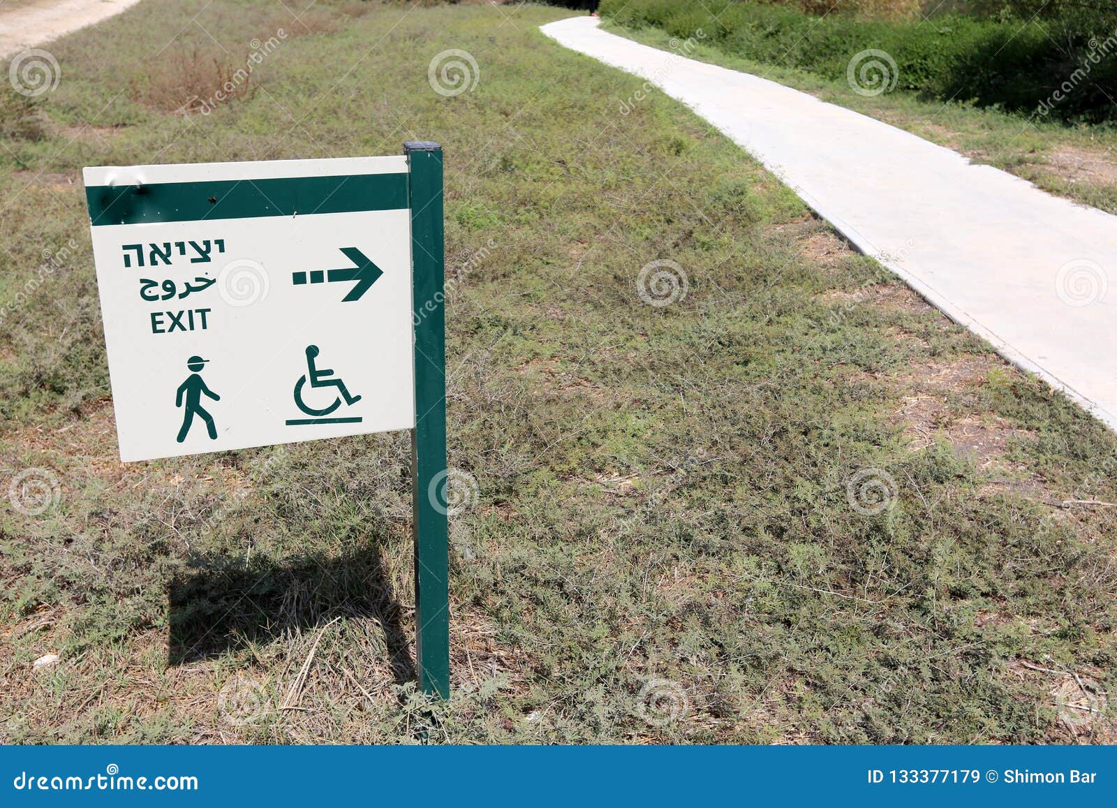 Road signs and pointers stock image. Image of parks - 133377179