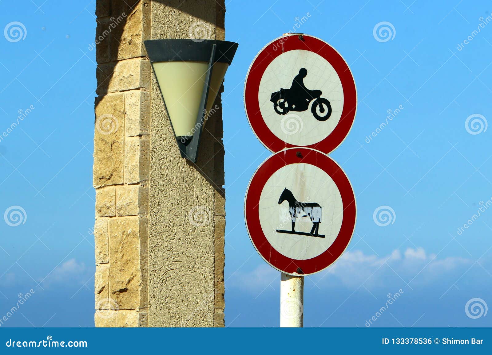Road signs and pointers stock photo. Image of horizon - 133378536