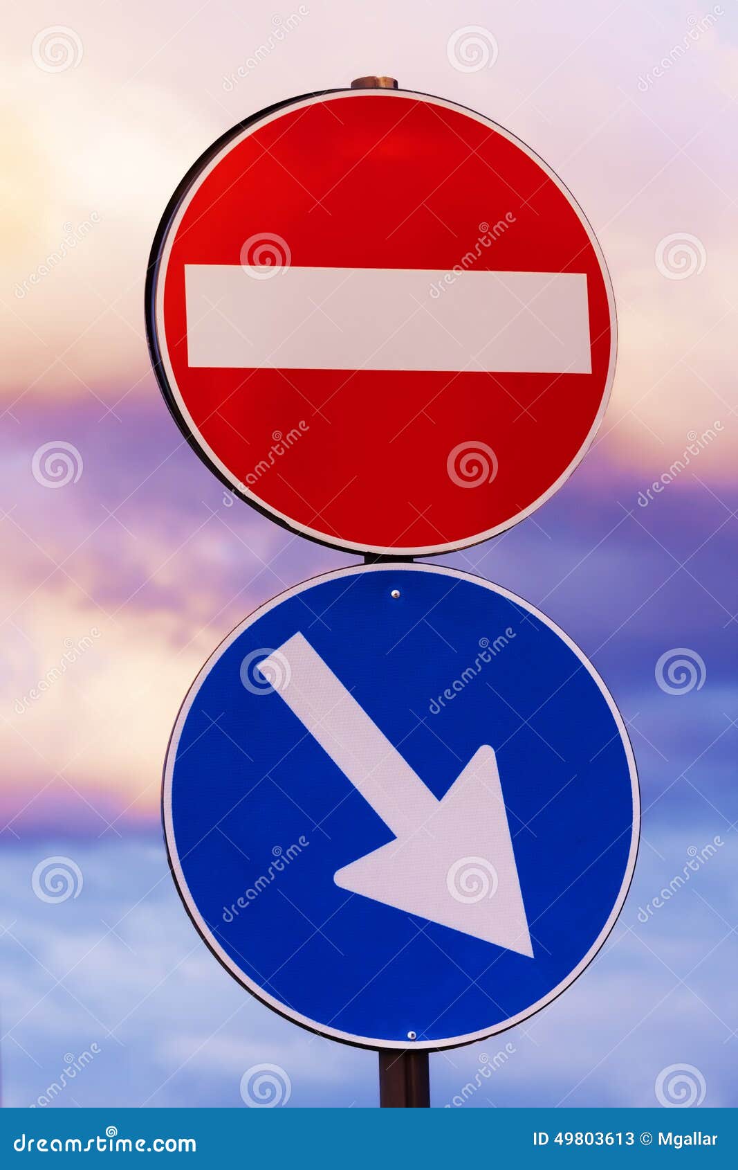 Road signs stock image. Image of information, posters - 49803613