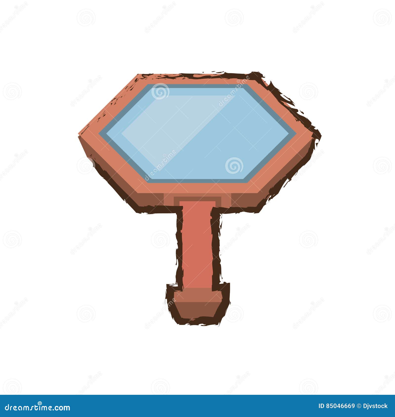 Sing Board Crocodile Cartoon Emotion Background Vector Illustration ...