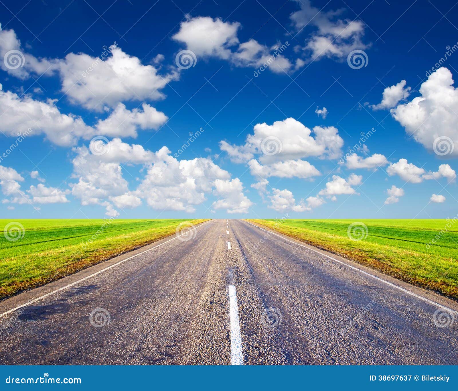 Road and sky stock image. Image of highway, outdoor, journey - 38697637