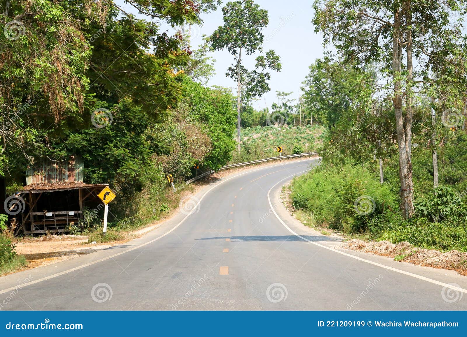 Road Slope Up To the Mountain Stock Image - Image of road, speed: 221209199