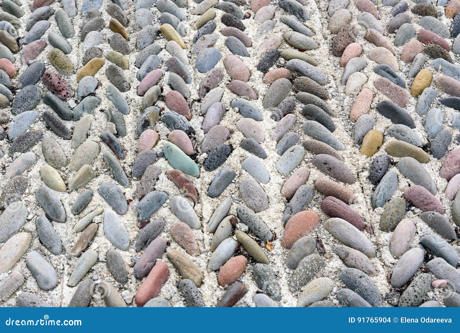 Road from small stone stock photo. Image of background - 91765904