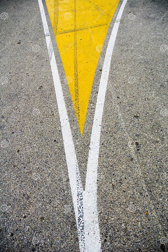 Road split stock image. Image of asphalt, abstract, lane - 19681631