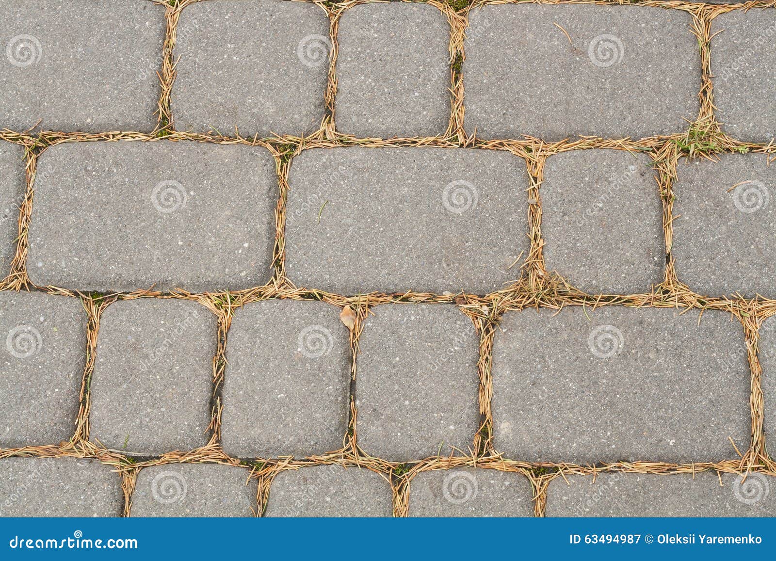 Road from a Stone.paving Slabs Gray Stock Image - Image of lines ...
