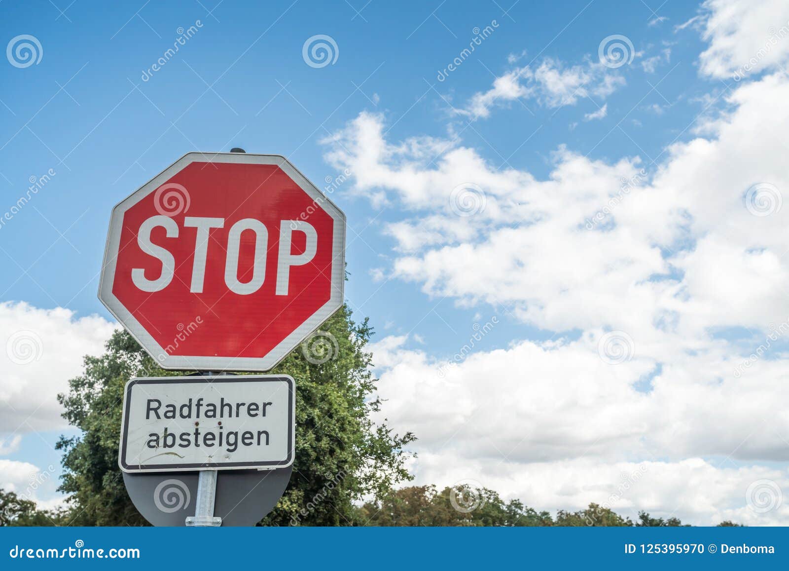 An road stop sign stock photo. Image of metal, element - 125395970