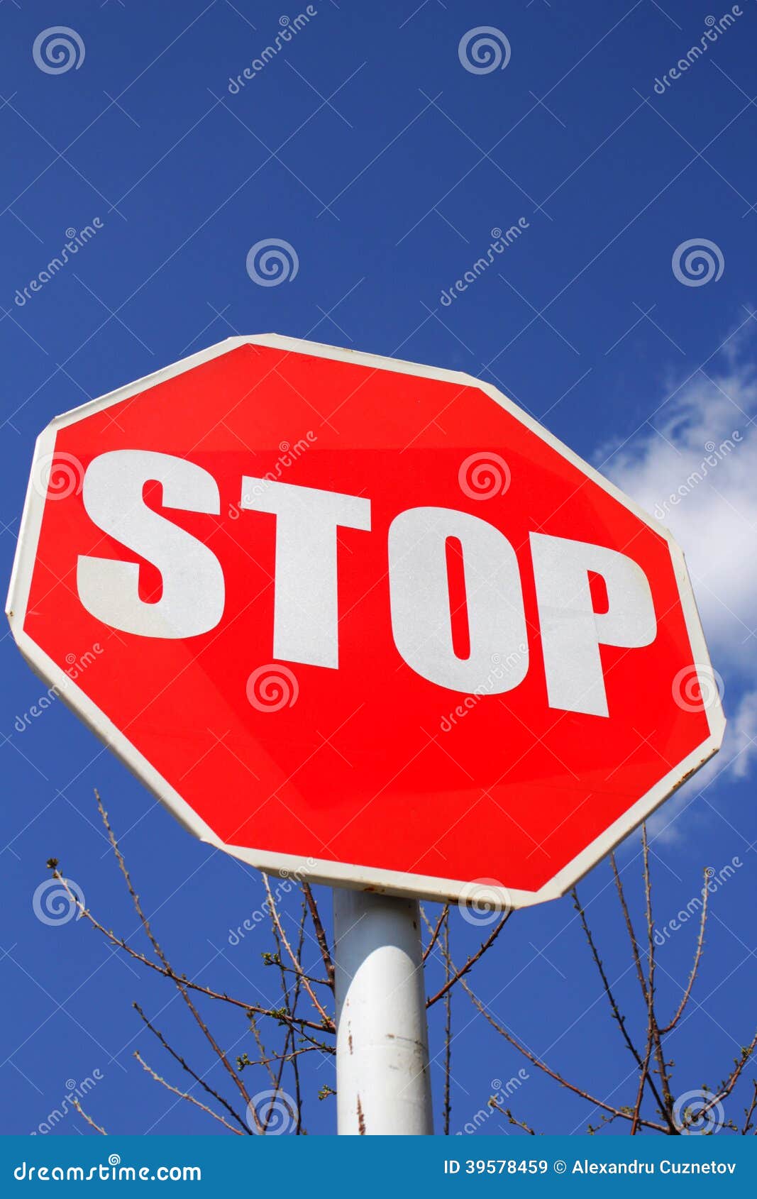 Road stop sign stock image. Image of vibrant, road, multi - 39578459