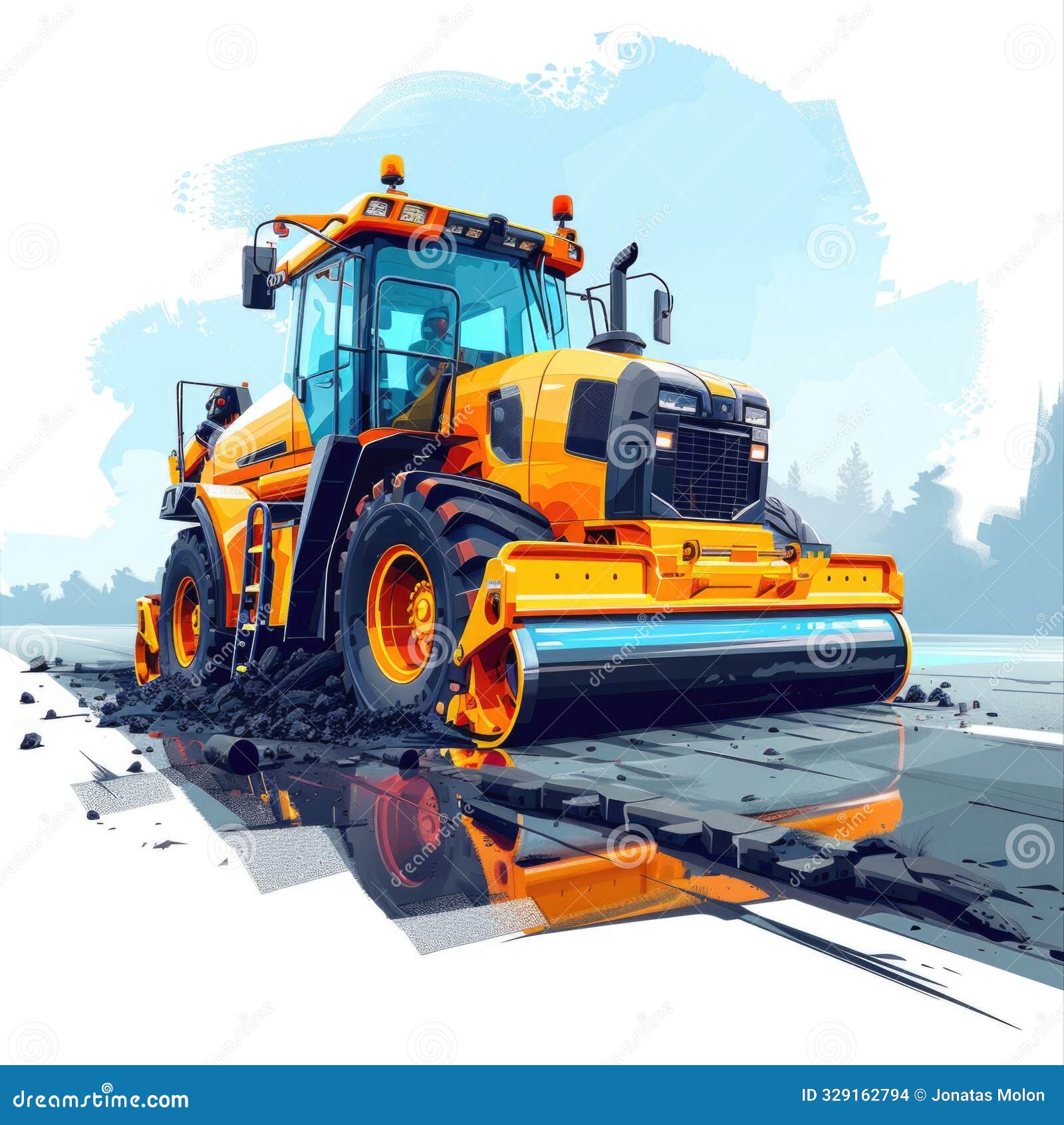 Road Surface Compaction and Paving: Equipment Operation, Sidewalk Cons ...