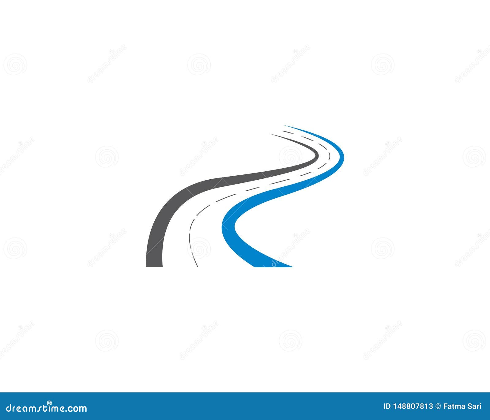 Road symbol illustration stock vector. Illustration of forward - 148807813