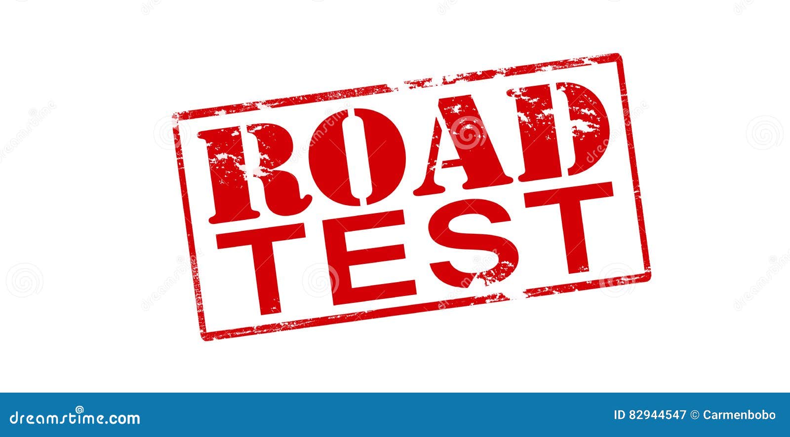 Road test stock illustration. Illustration of road, sign - 82944547