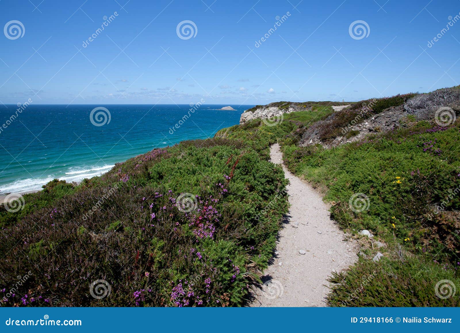 Road to the beach stock photo. Image of scenic, scenery - 29418166
