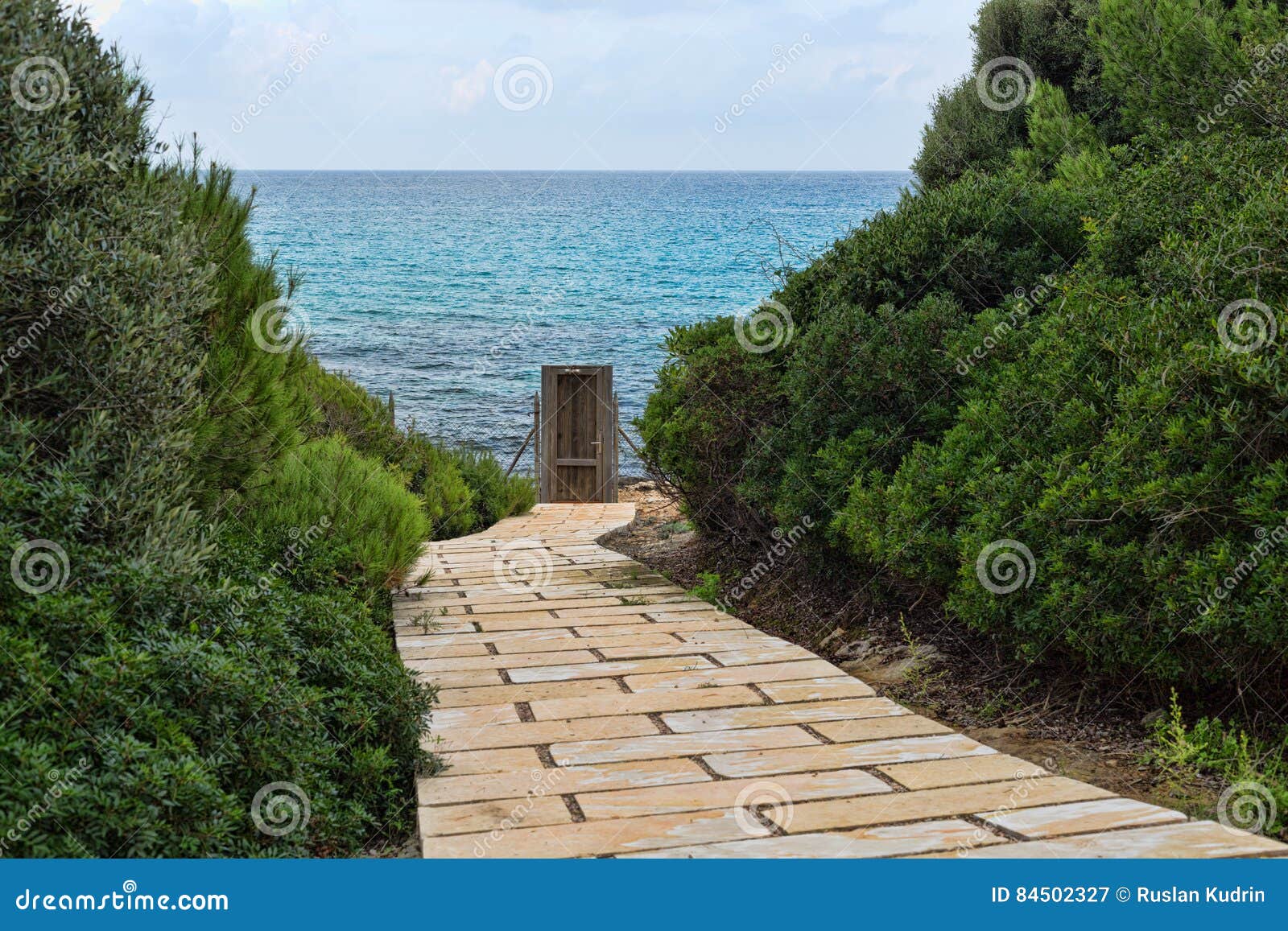 Road to the beach stock image. Image of entrance, grass - 84502327
