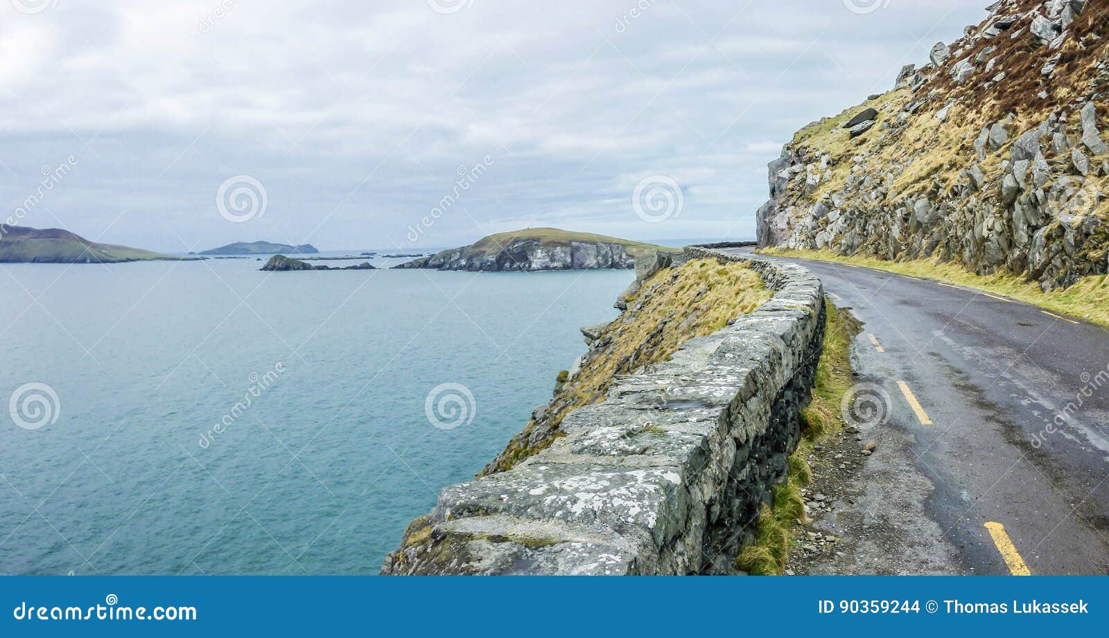 Road To the Blaskets, Dingle, Ireland Stock Photo - Image of gaeilge ...