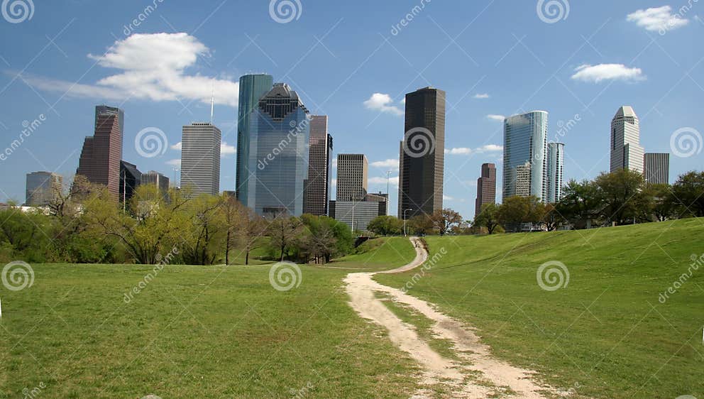 Road to downtown stock photo. Image of companies, office - 2120770
