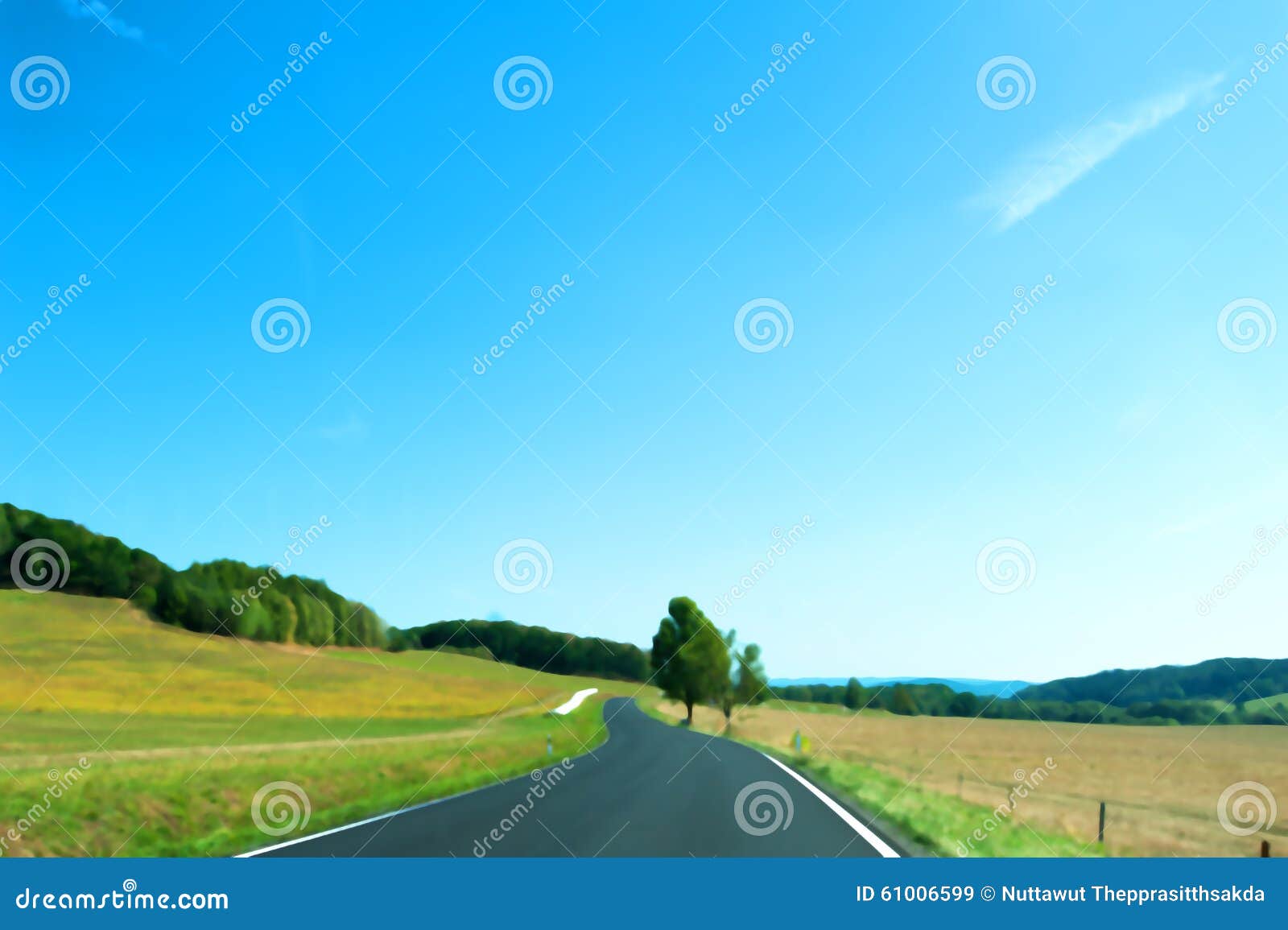 Road to heaven stock image. Image of environment, nature - 61006599
