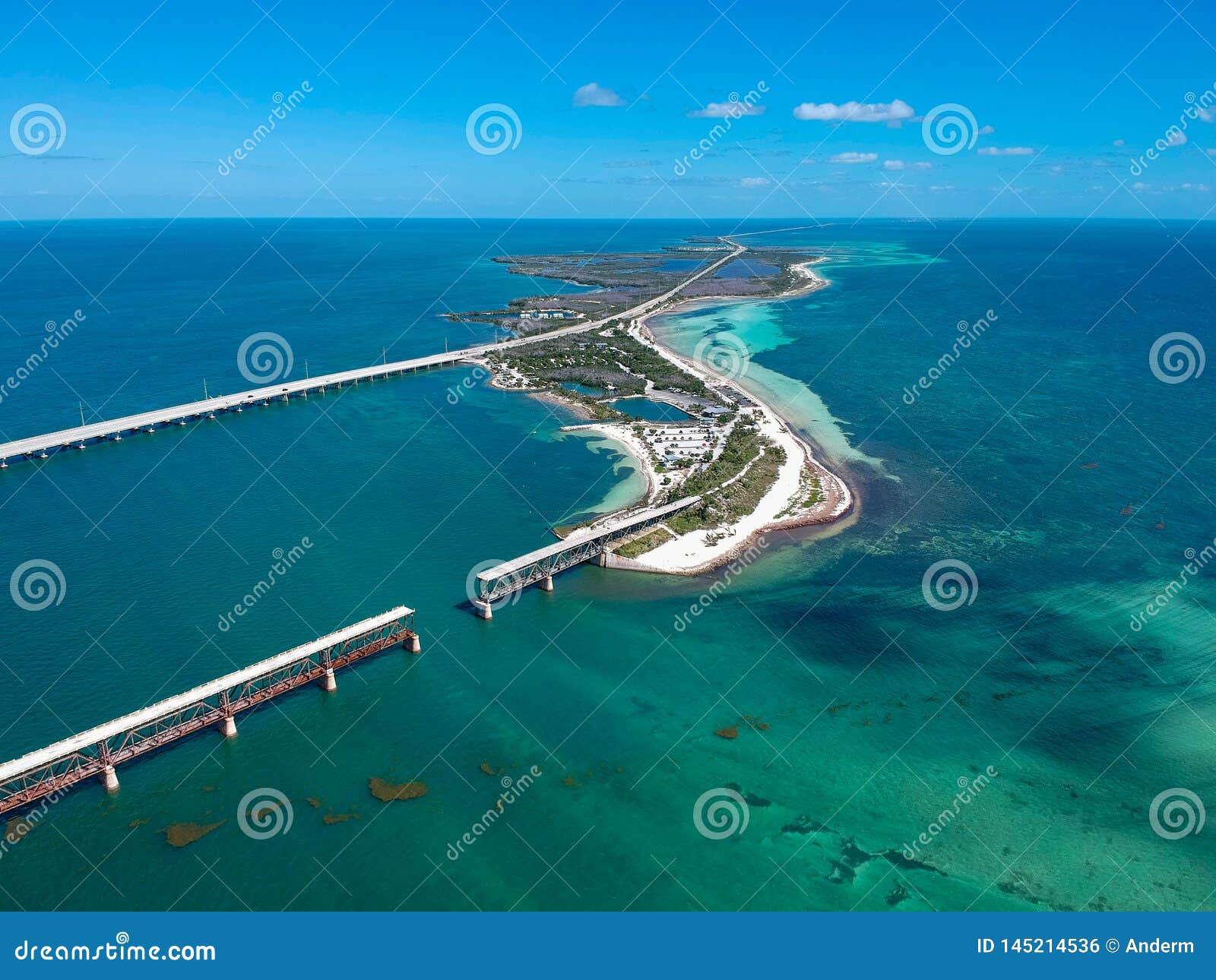 Road 1 To Key West in Florida Keys, USA Stock Photo - Image of south ...