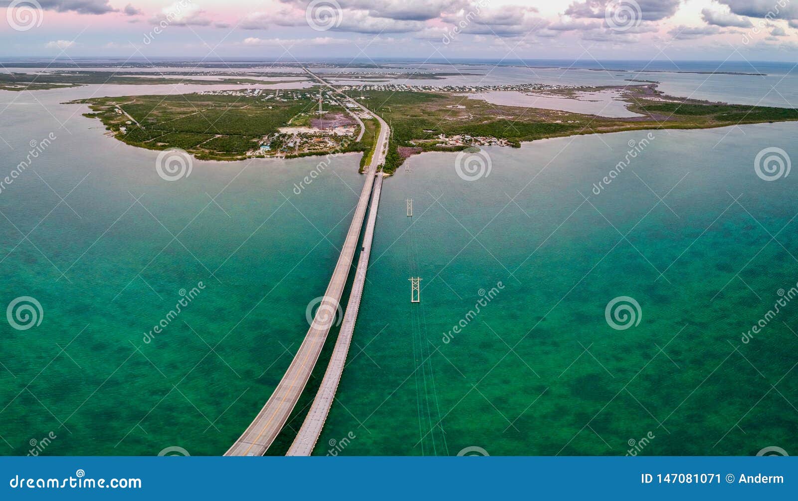 Road 1 To Key West in Florida Keys, USA Stock Image - Image of roads ...