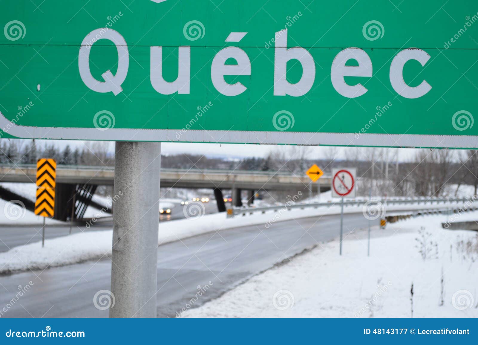 Road to Quebec stock image. Image of traffic, montreal - 48143177